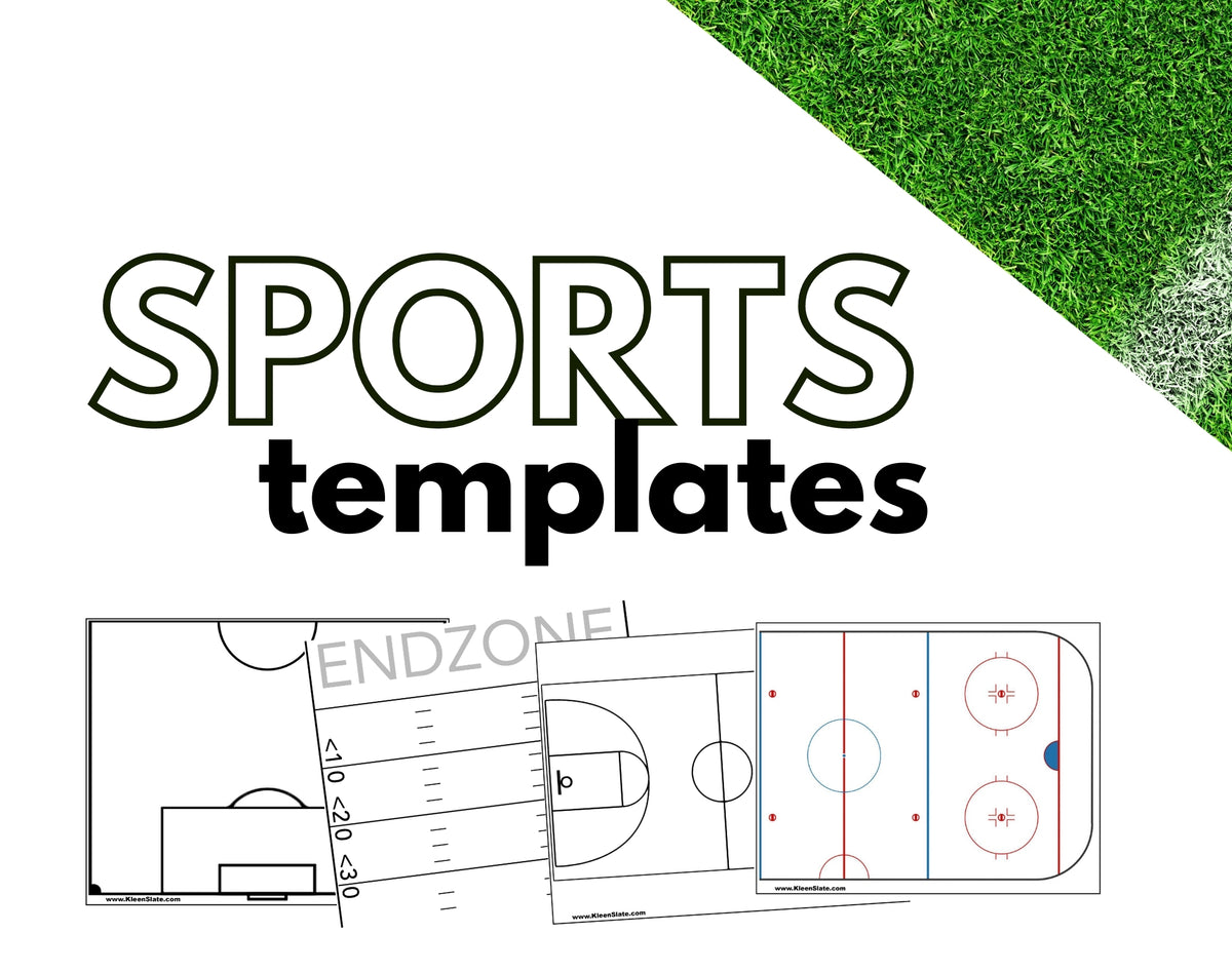 8 Sports Templates – KleenSlate